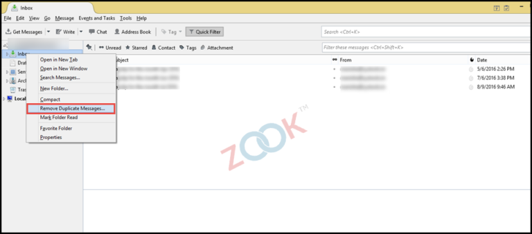 Know How To Remove Duplicate Emails From Thunderbird Mailbox